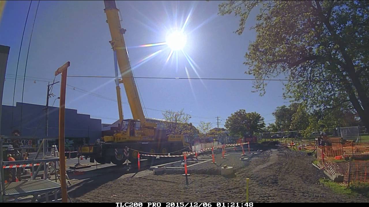 West Preston substation installation timelapse video - YouTube