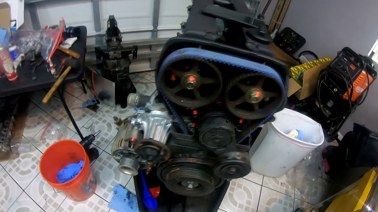 Finishing the 1.5JZ build! - YouTube