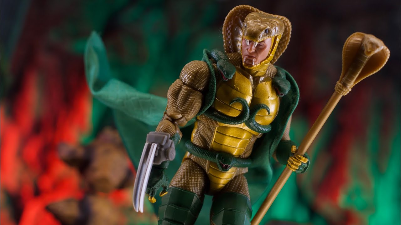 G.I. Joe Classified Series Serpentor And Air Chariot Review - YouTube