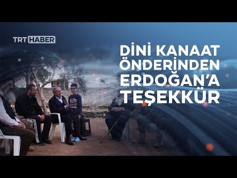 Dini kanaat önderinden Cumhurbaşkanı Erdoğan'a teşekkür