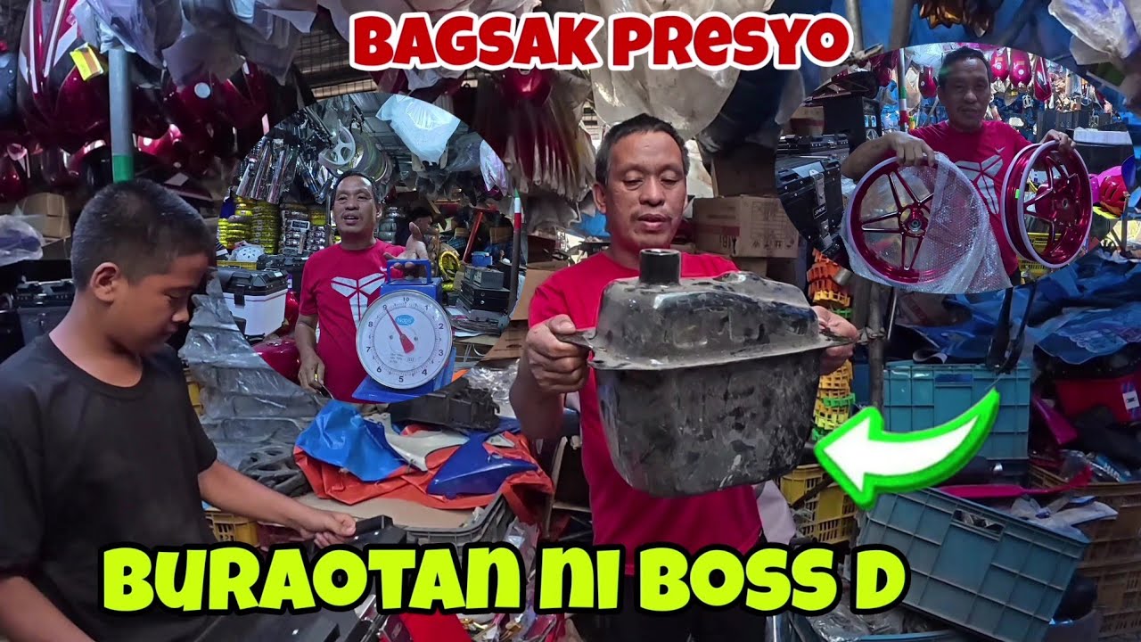 Bagsakan ng murang pyesa ng motor sa buraotan ni boss donald | bilihan ...