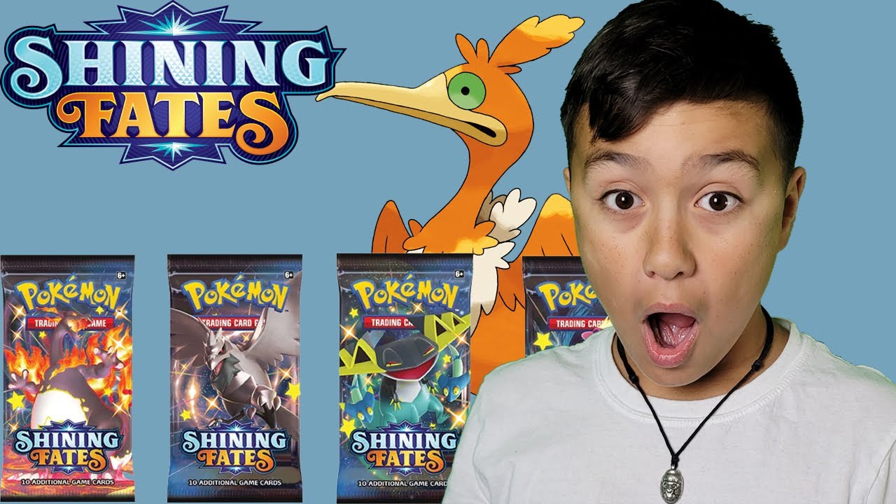 HIT PARADE! Pokemon Cards Shining Fates Cramorant V Box Opening! - YouTube