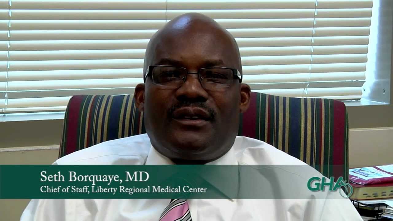 Seth Borquaye, M.D., Liberty Regional Medical Center - YouTube