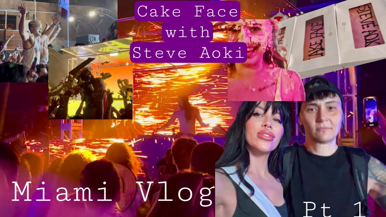 Cake Face with Steve Aoki -Day in the Life- Vox and Shvwn take Miami ...