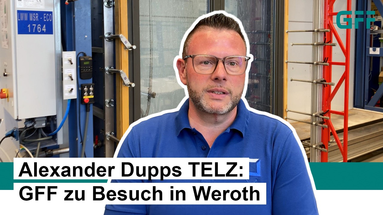 Theorie vs. Praxis: Alexander Dupps TELZ unterstützt Fensterbauer auf ...