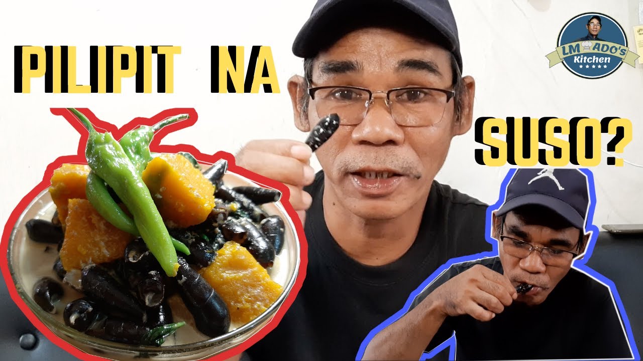 Ginataang Susong Pilipit Recipe! 😱 Filipino Exotic Food! - YouTube