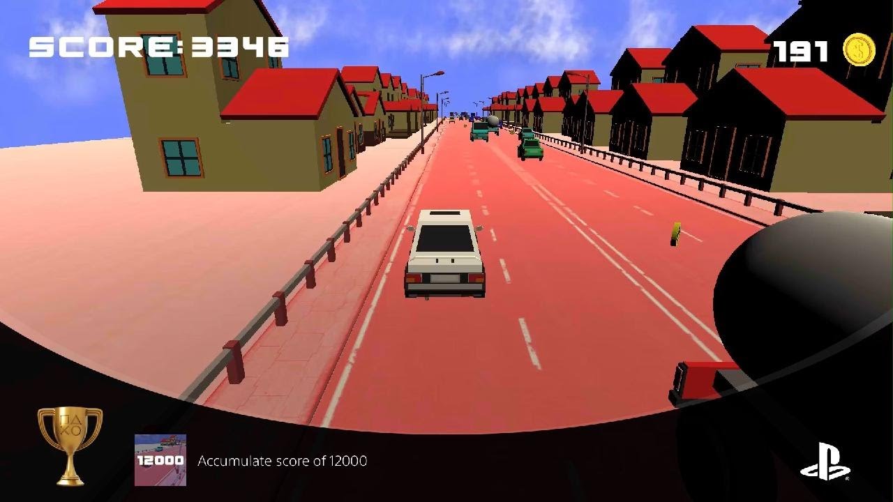 Highway Racer ~ Accumulate score of 12000 Trophy - YouTube