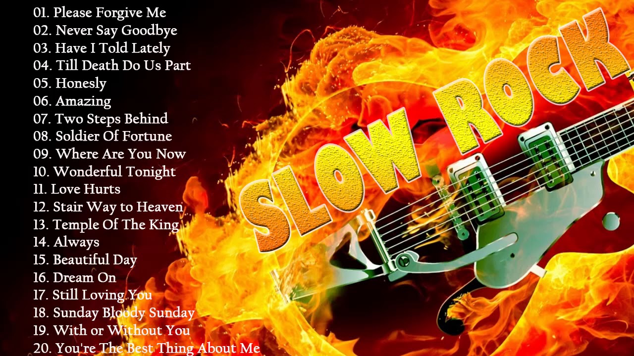 Greatest Slow Rock Ballads Collections - Aerosmith, Bon Jovi, Scorpions ...