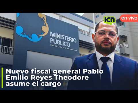 Nuevo fiscal general Pablo Emilio Reyes Theodore asume el cargo | EN VIVO 🔴