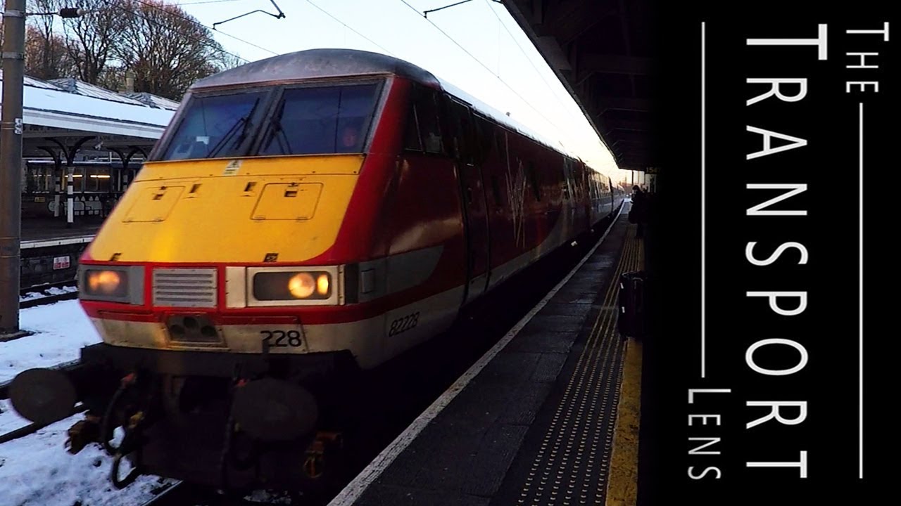 Trains at Durham Railway Station - January 2018 (Part 2) - YouTube