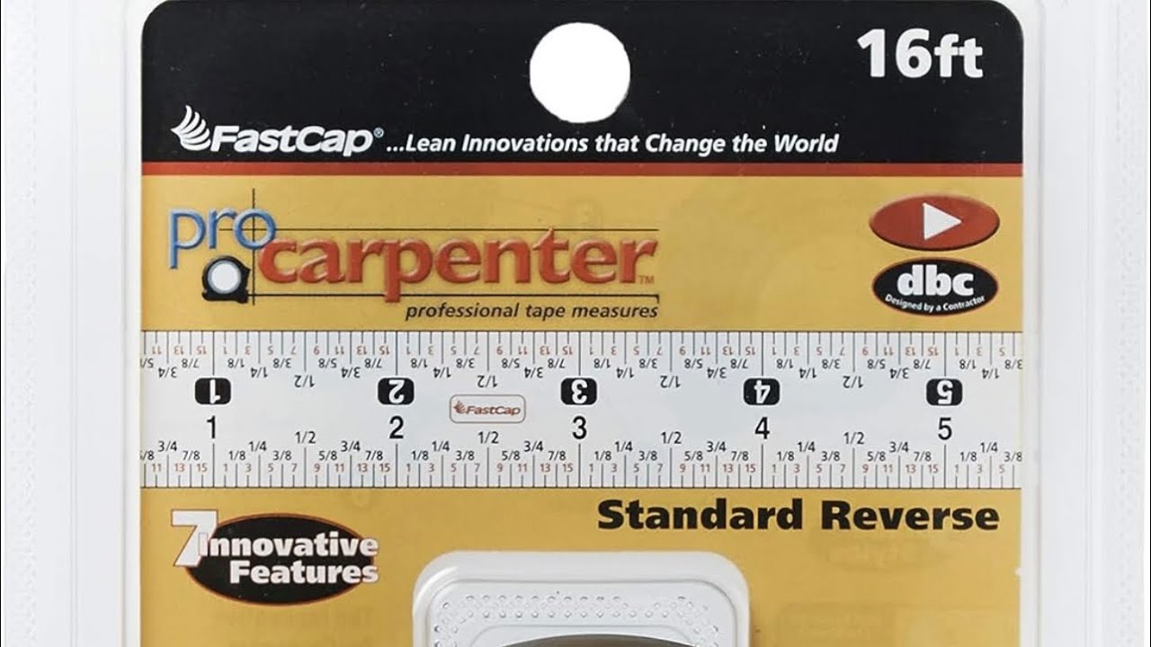 My review of the FastCap 16ft pro carpenter tape measure - YouTube