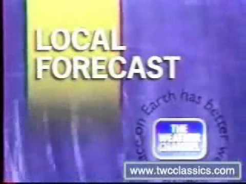 The Weather Channel 1996 local forecast intro effects - YouTube