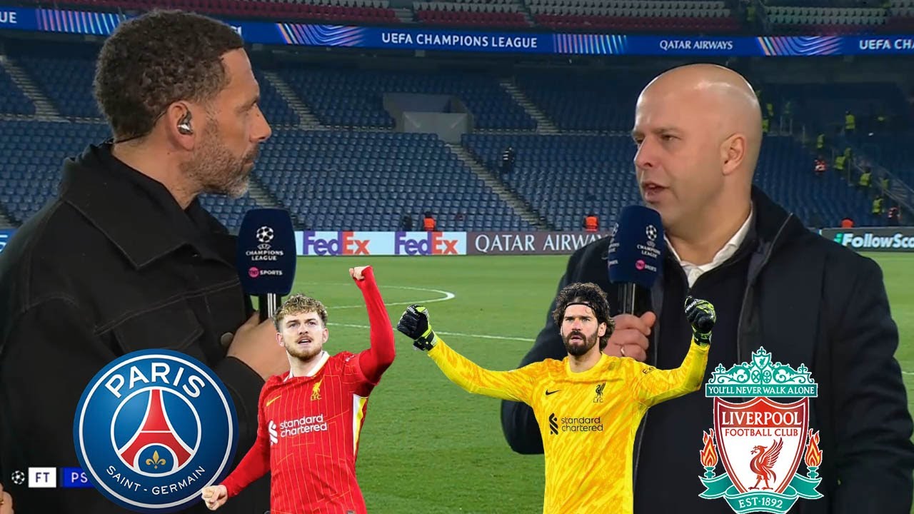 PSG vs Liverpool 0-1 Harvey Elliott On Fire Goal⚽ Alisson Becker Crazy ...