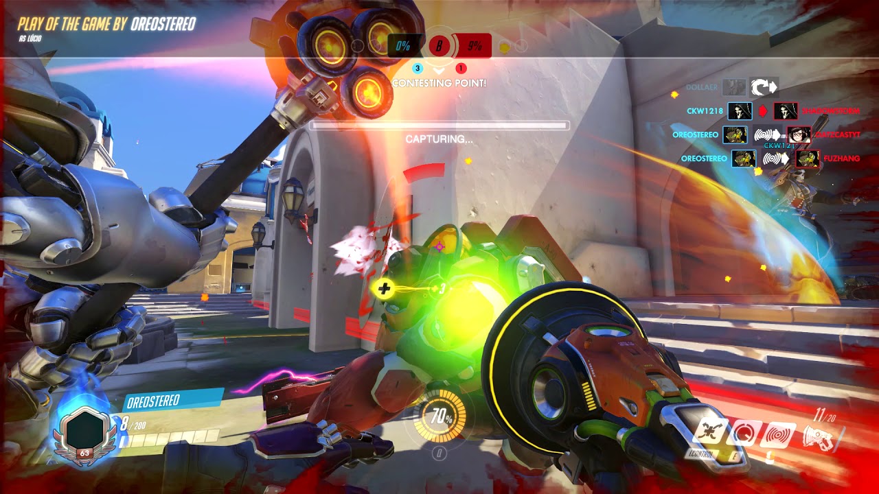 Overwatch - First Lucio POTG - YouTube