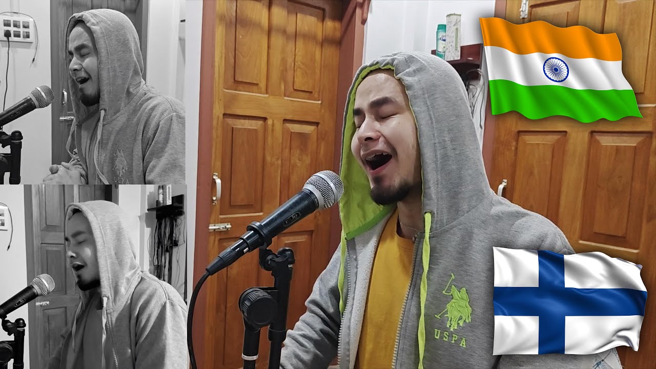 𝙄𝙣𝙙𝙞𝙖𝙣 🇮🇳 𝙎𝙞𝙣𝙜𝙨 𝙞𝙣 𝙁𝙞𝙣𝙣𝙞𝙨𝙝 🇫🇮 | Excalion - Yövartio (Vocal cover ...