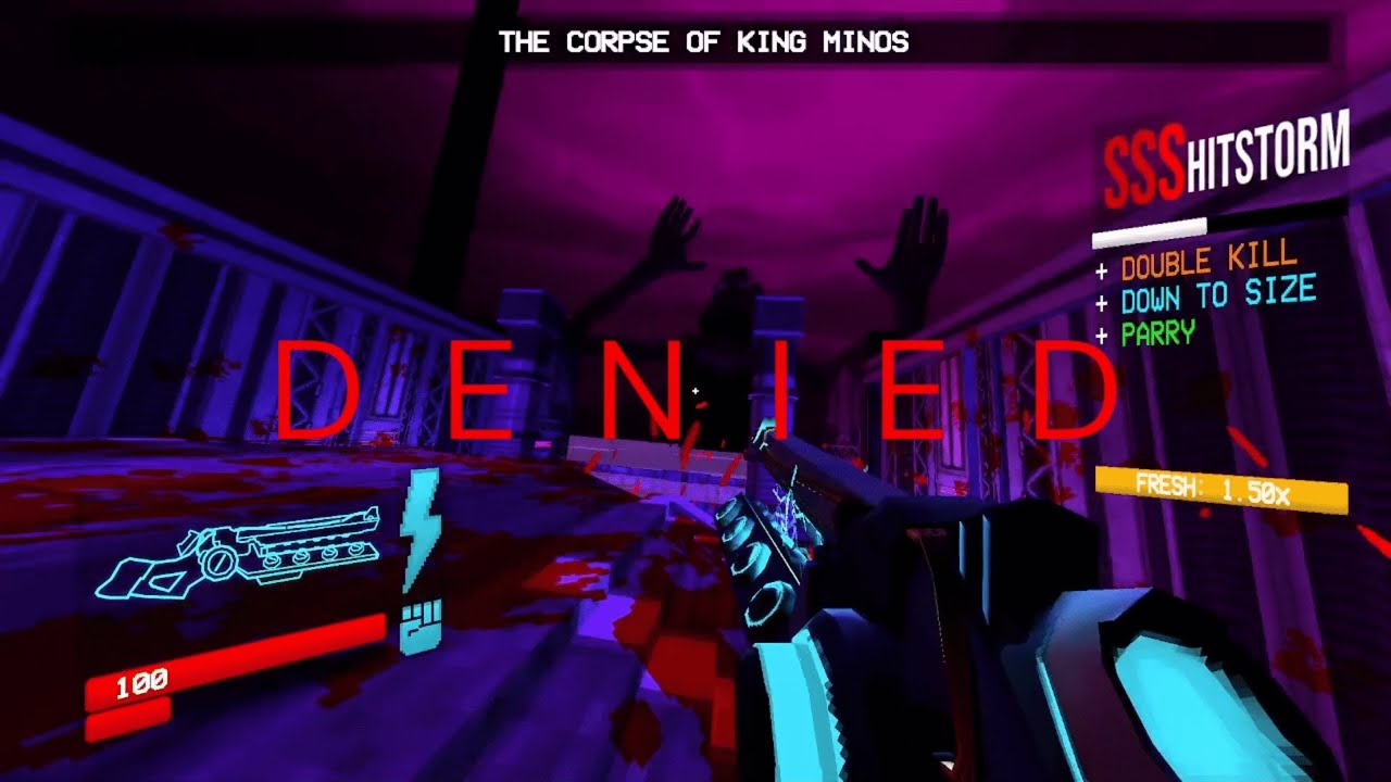 King Minos Corpse NO HIT + FIST ONLY/PARRY. BRUTAL 1st Time Playthrough ...
