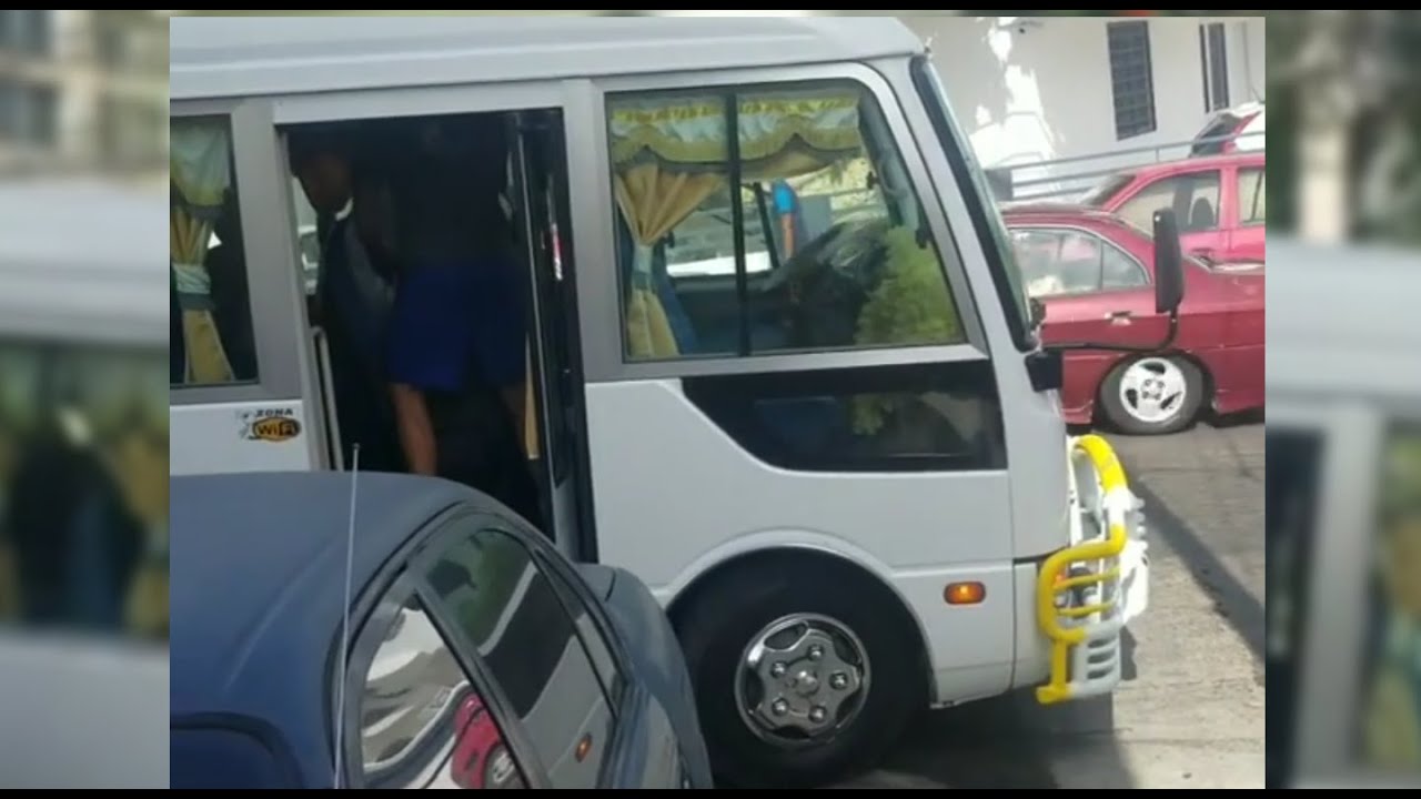 Guaguas Mitsubishi Fuso & Coaster Wilson En Excurcion (Guáguas) - YouTube