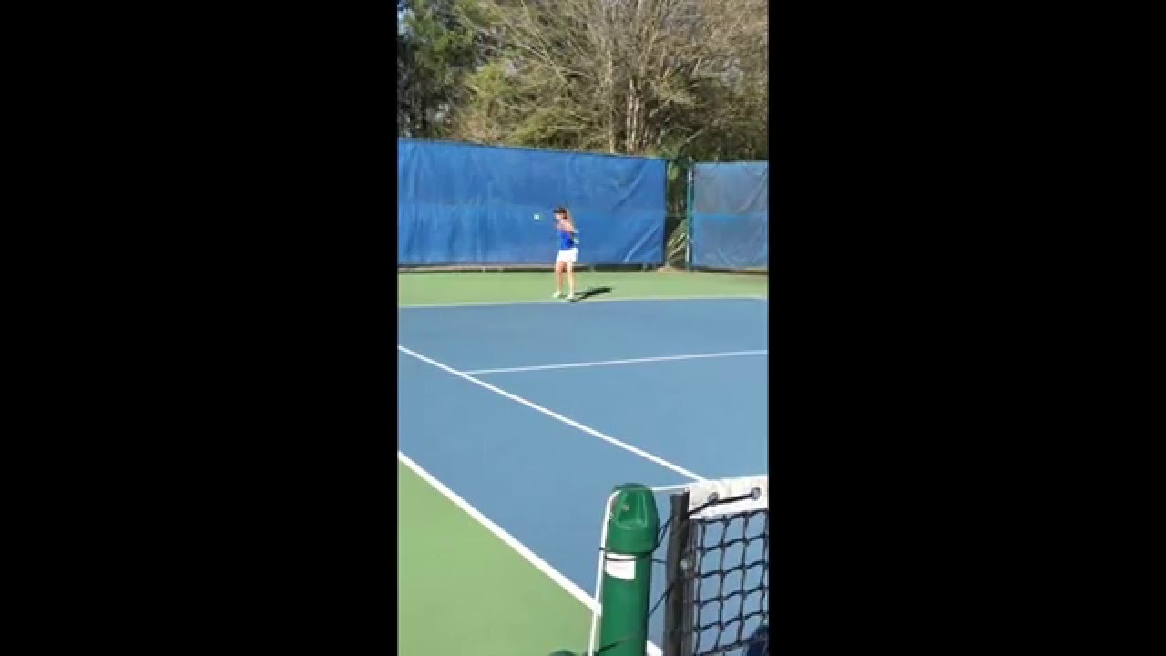Shannon Donaldson tennis February 2016 - YouTube