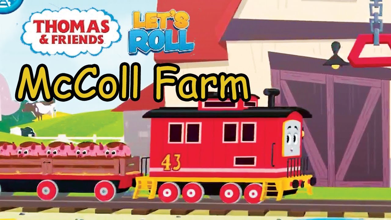 Thomas & Friends™: Let's Roll - ⭐Bruno visit McColl Farm!⭐#train #farm ...
