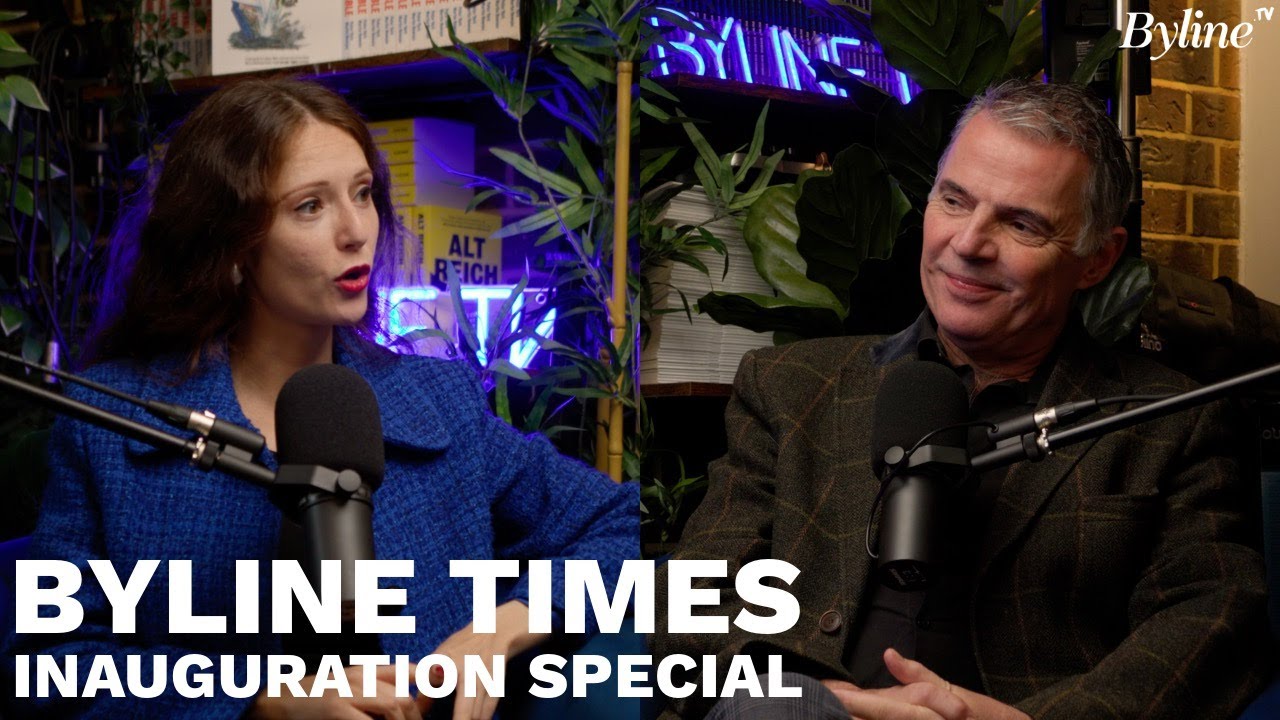 Byline Times Inauguration Special Podcast | Peter Jukes & Hardeep ...