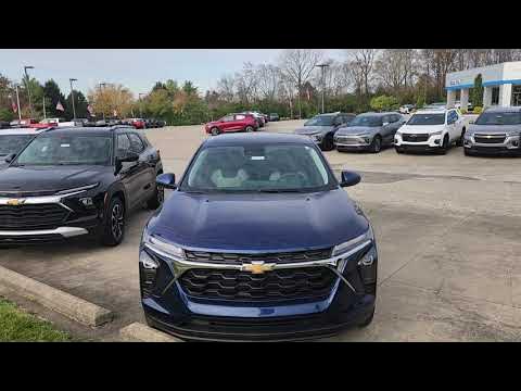 2024 Chevy Trax LS Blue Glow Metallic Walk Around Video - YouTube