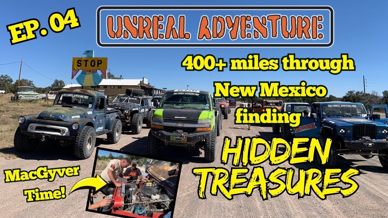 2024 Unreal Adventure Episode 04 - Road-Tripping Through New Mexico ...
