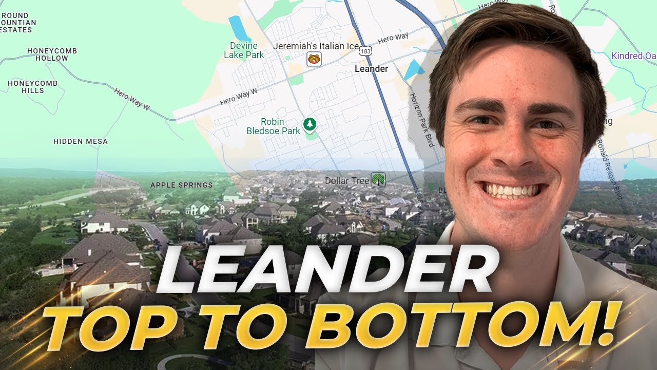 Complete LEANDER TEXAS Map Tour: Family Fun, New Homes & Community Buzz ...