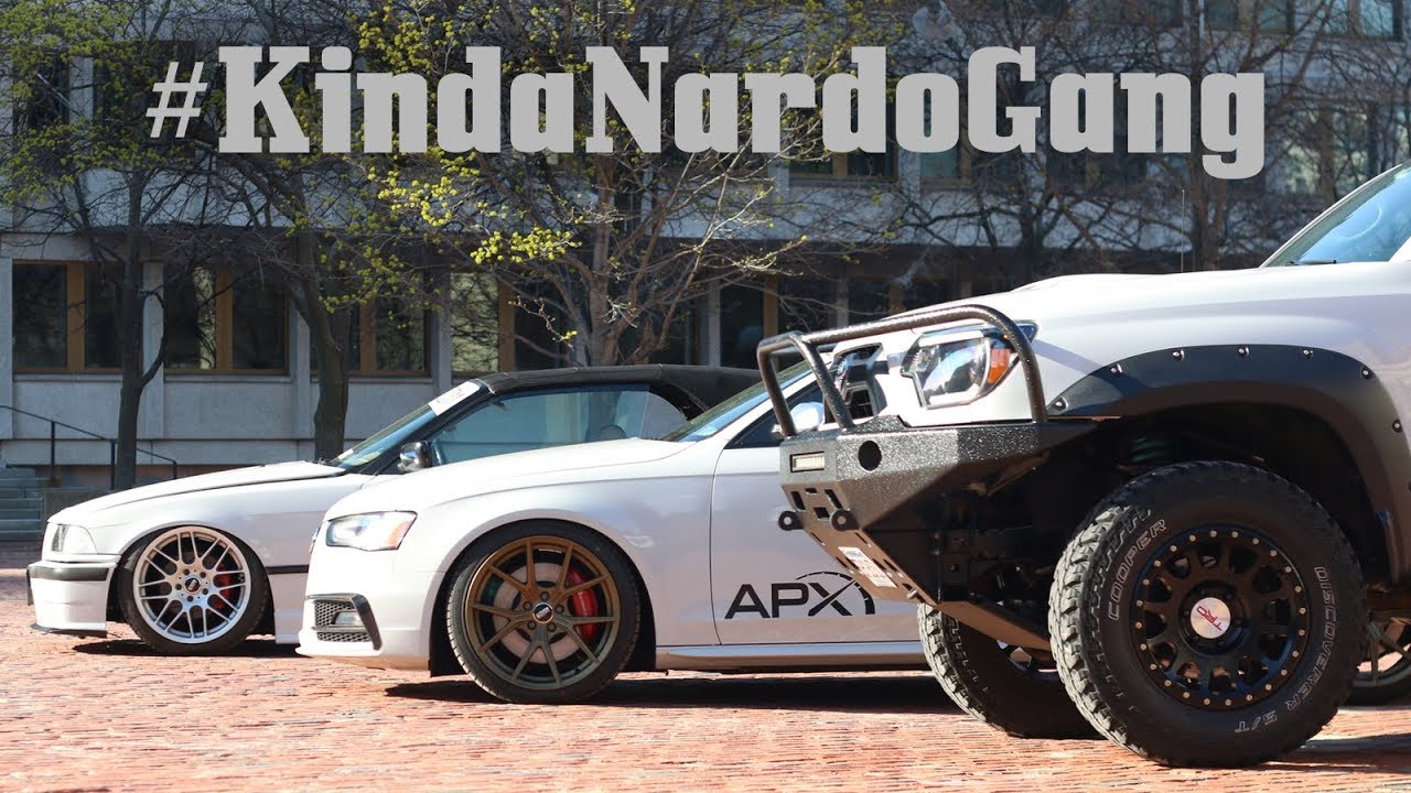 3 Kinda Nardo Cars take on Art of the Automobile! - YouTube