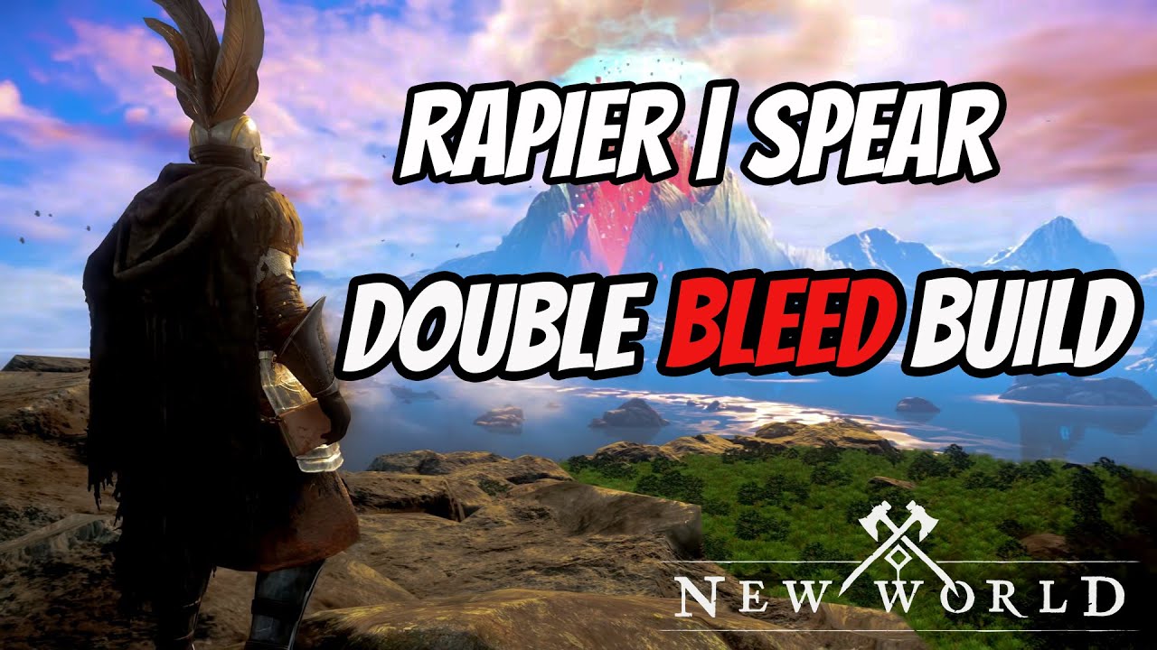 DOUBLE BLEED RAPIER|SPEAR PVP BUILD (NO RIPOSTE) | New World - YouTube