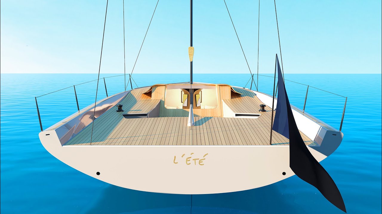 L'ETE DAYSAILER FROM THOMAS TISON YACHT DESIGN STUDIO - YouTube