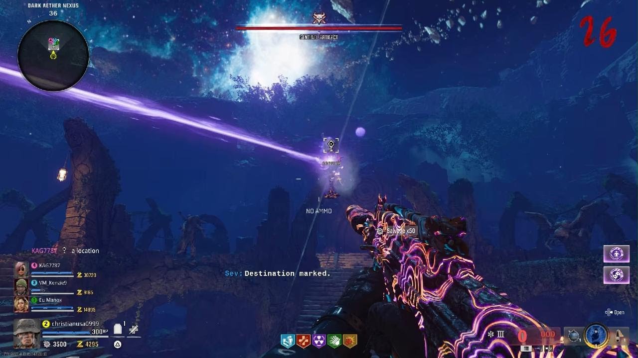 BO6 THE TOMB BOSS FIGHT CYPHER 091 FULLY PACK A PUNCH GAMEPLAY # ...