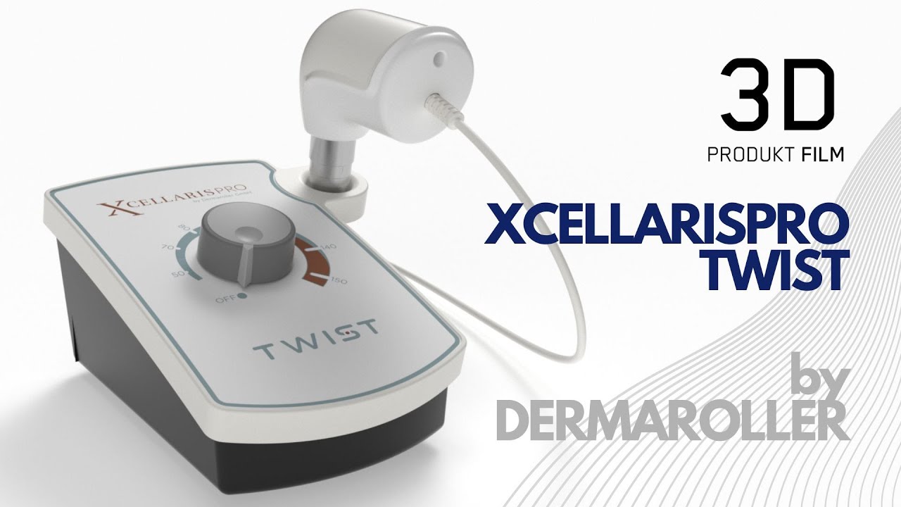 3D-Produktfilm - XCELLARIS PRO TWIST - Microneedling by Dermaroller - YouTube