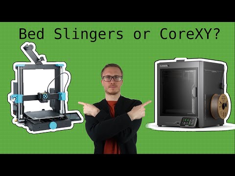 Bed Slinger or CoreXY? Which is ACTUALLY Better? Simple 3D Printer Comparison