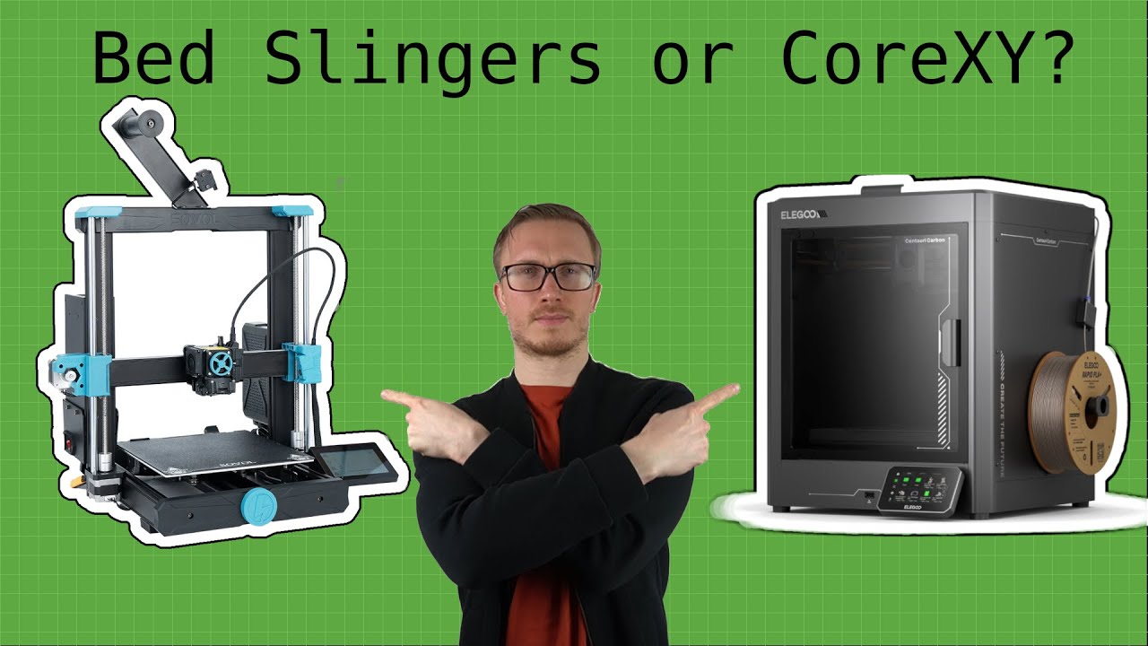 Bed Slinger or CoreXY? Which is ACTUALLY Better? Simple 3D Printer ...