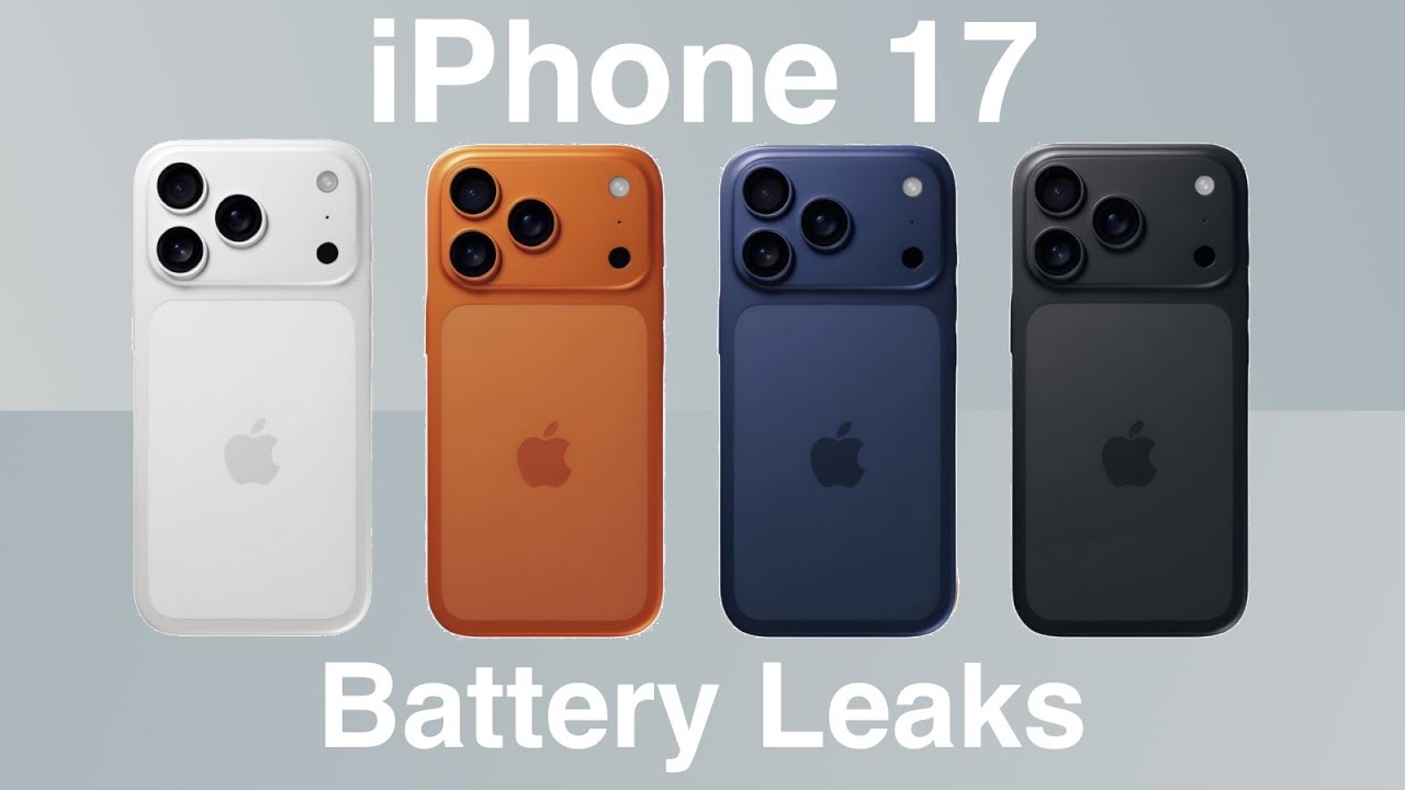 iPhone 17 Lineup Battery Capacities Leaked! Massive Increase - YouTube