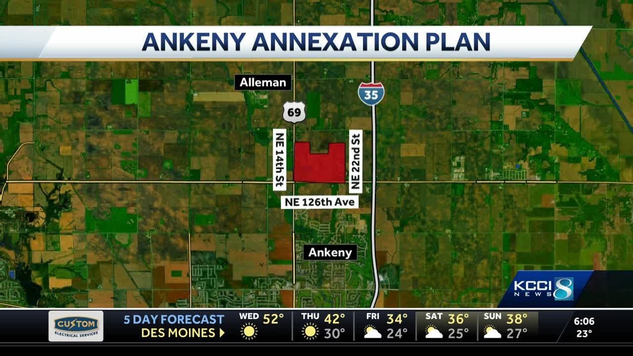 Ankeny takes next step toward annexing land near Alleman - YouTube