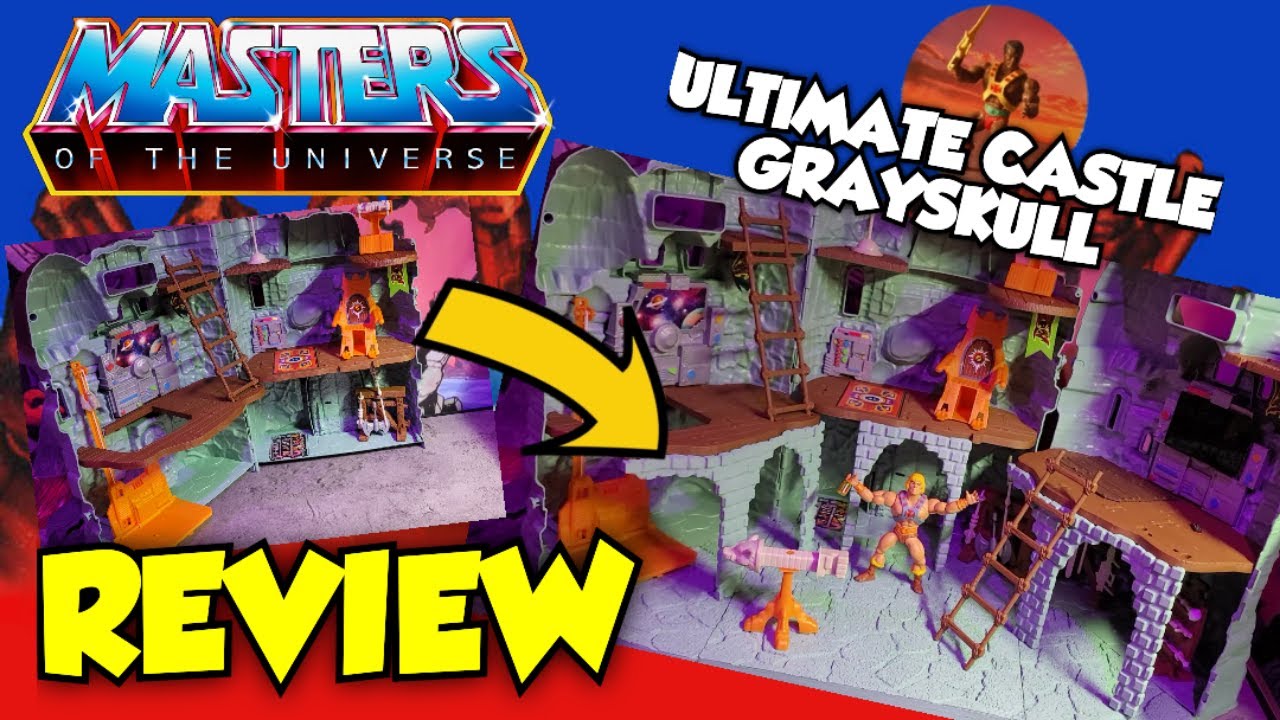 Masters Of The Universe Origins Ultimate Castle Grayskull From He-Bro REVIEW! Is It Worth It ...
