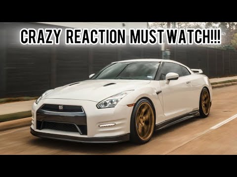 FIRST RIDE IN MY DREAM CAR THE NISSAN GT-R R35 WITH 800HP ANTI-LAG ...