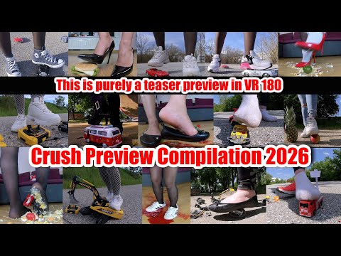Immersive VR 180 ASMR Teaser | High Heels Crush Vibes, Barefoot, Sneakers & Flats – Kati Best