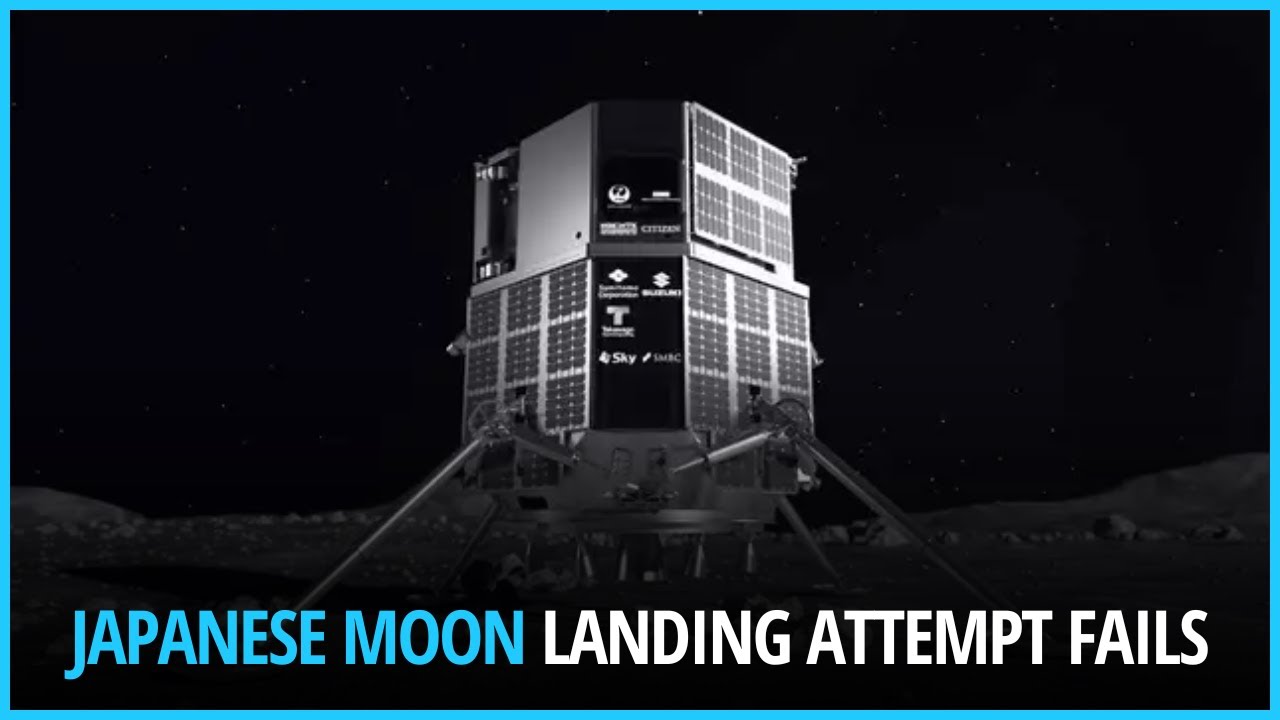 Japan’s Ispace Moon Lander Assumed Lost After Attempted Landing - YouTube