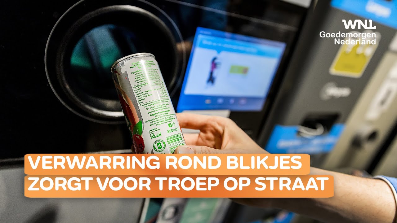 Statiegeldblikjes zorgen nog steeds voor verwarring en rotzooi op ...