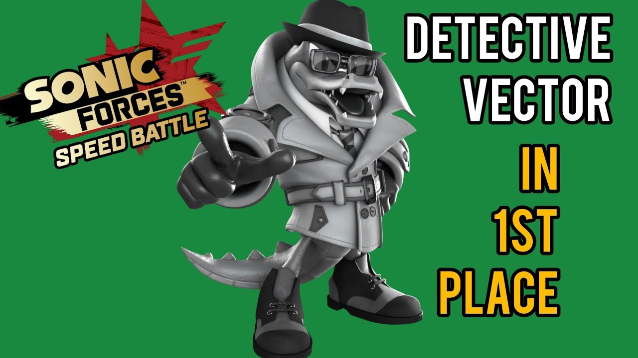 sonic forces speed battle ( detective vector) victory gameplay clip ...