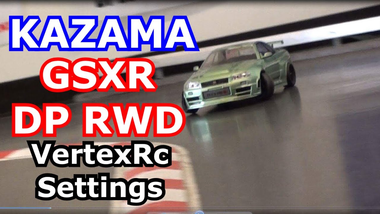 Initial D "God Foot" Vertex Rc drift stage - Kazama DP track settings ...
