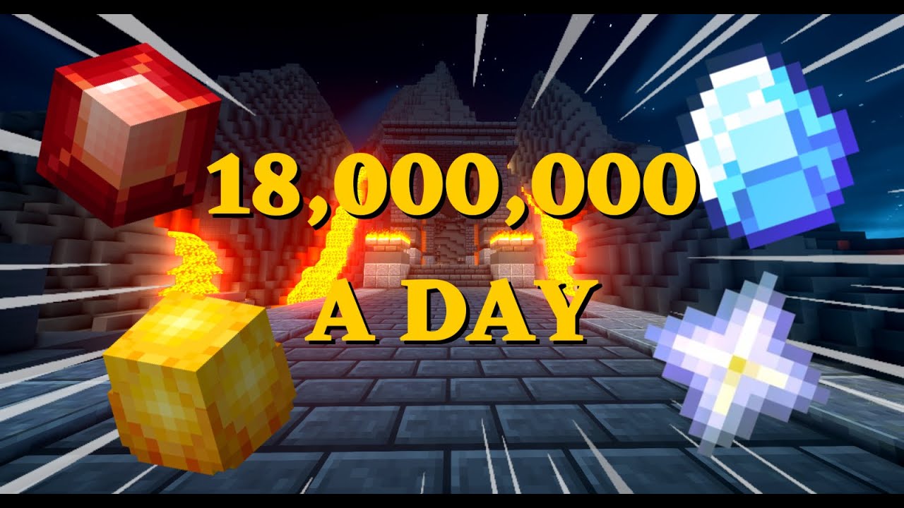 How You Can make 18m Everyday By Doing NOTHING: Hypixel Skyblock - YouTube