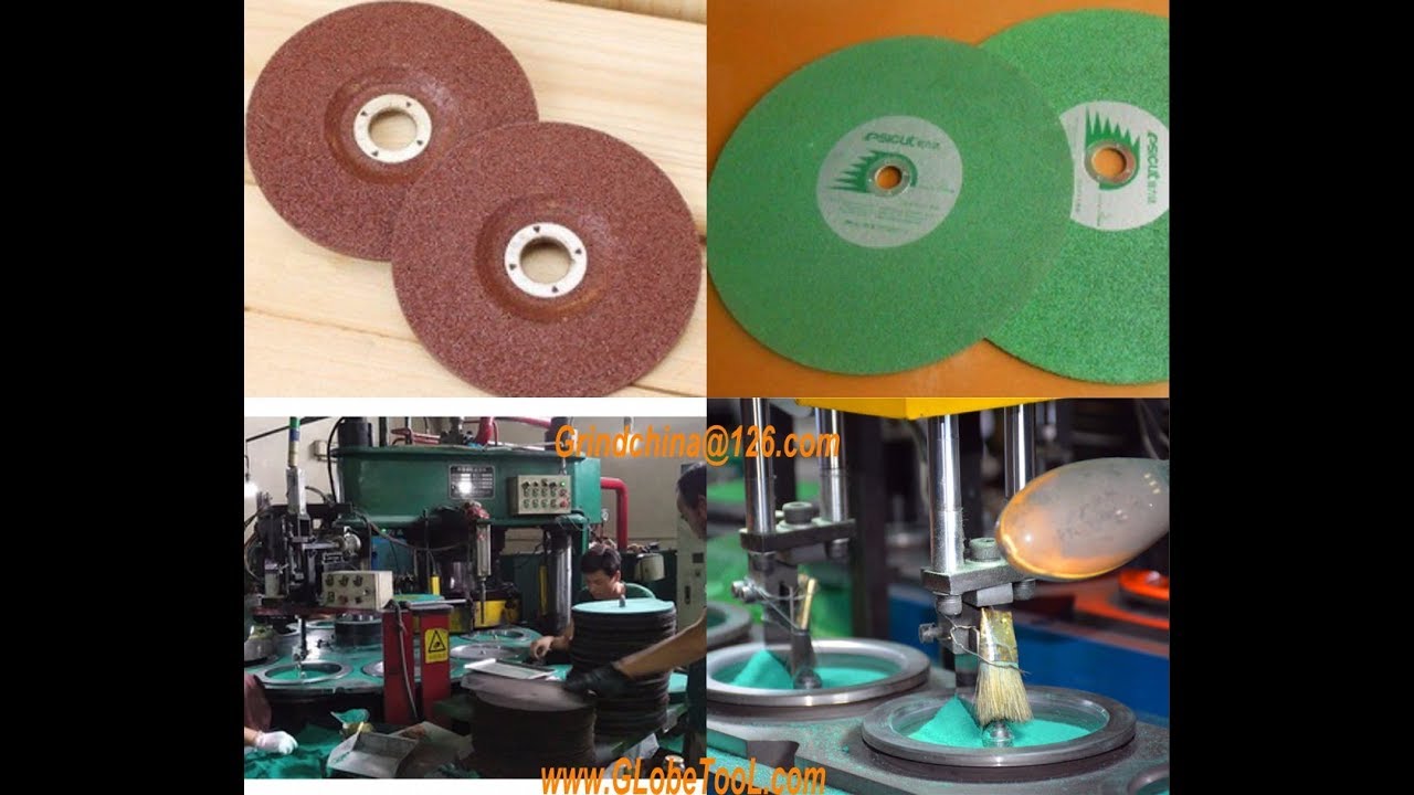 Cutting disc production line, Grinding wheel making machine,105mm,125mm ...