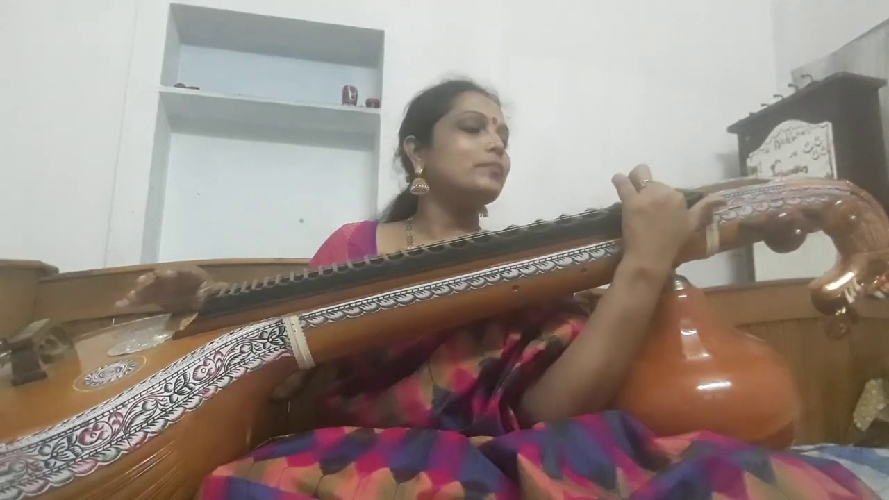 O Papa Lali - ஓ பாப்பா லாலி - Idhayathai Thirudathe on Veena - YouTube