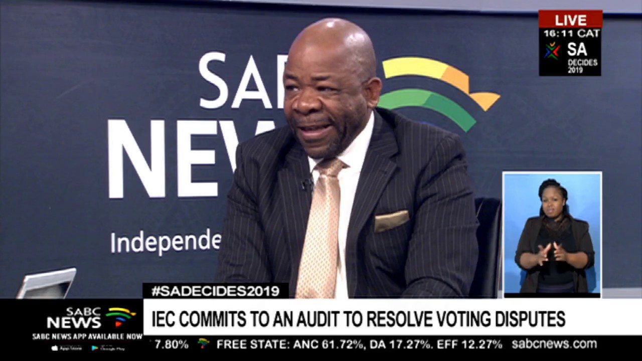 Terry Tselane on suggestions to re-run elections - YouTube