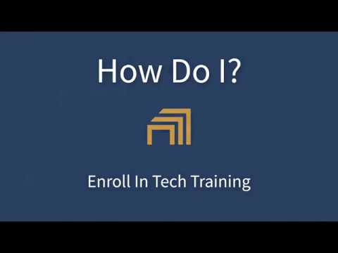 Tech Tips: How Do I Enroll In Tech Training? - YouTube