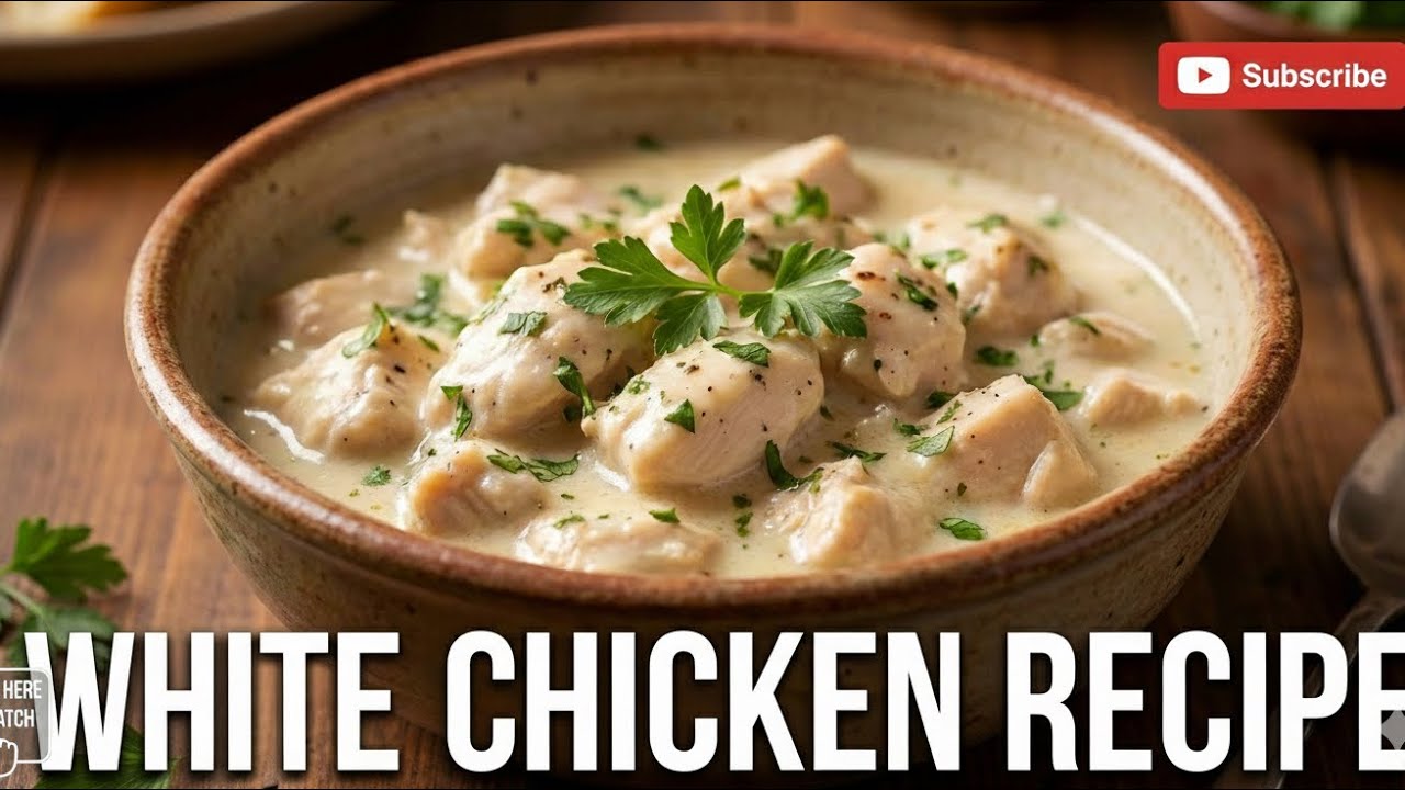White Chicken Recipe😌| वाइट चिकेन कैसे बनाए हिंदी मैं| Chicken Recipe ...