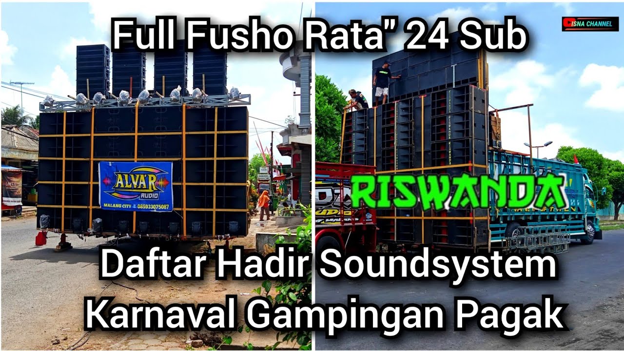 Alva'r Sudah Bunyi Daftar Hadir Soundsystem Terbaik Karnaval Gampingan ...